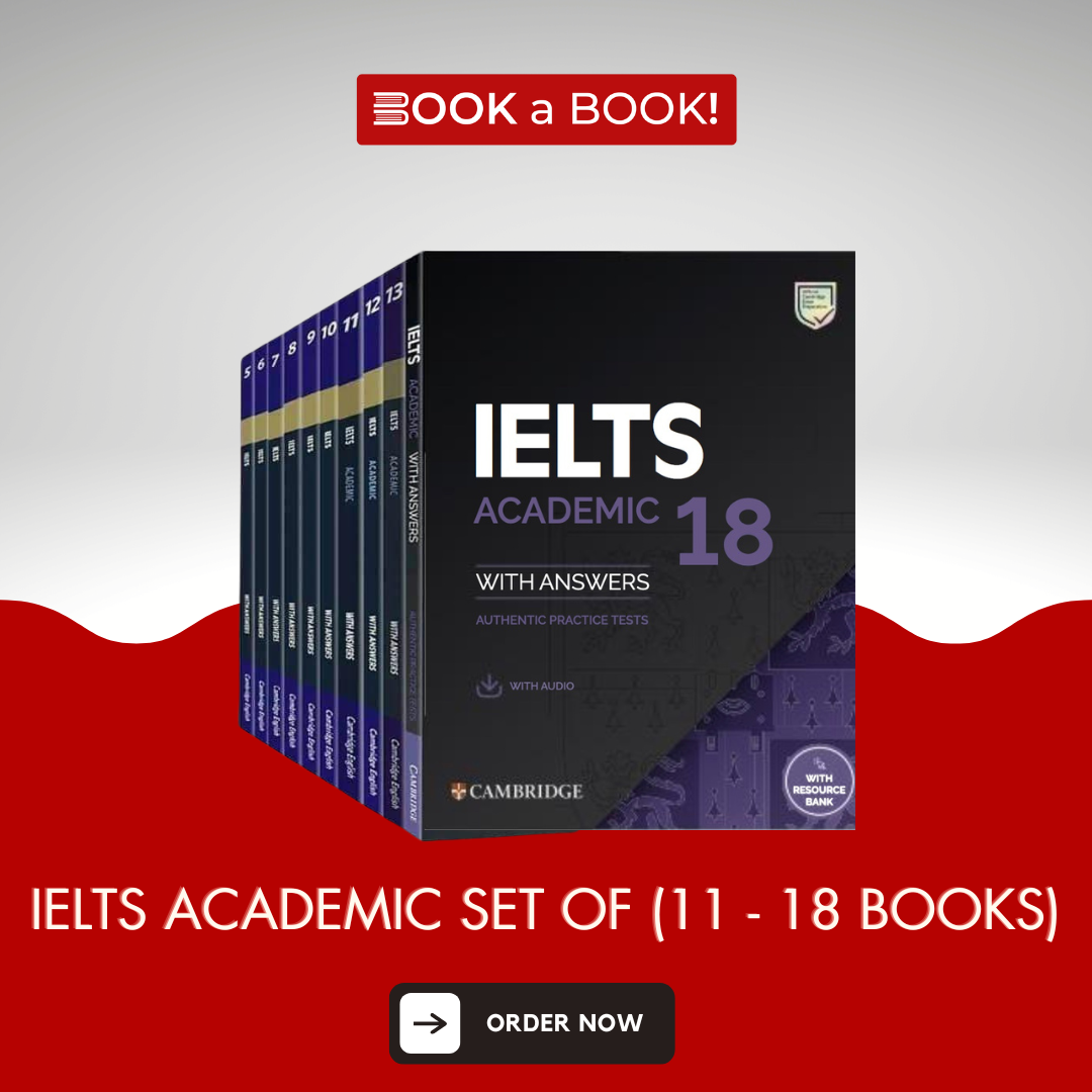 IELTS Academic Training Set (11 - 18 Books) with Audio Files