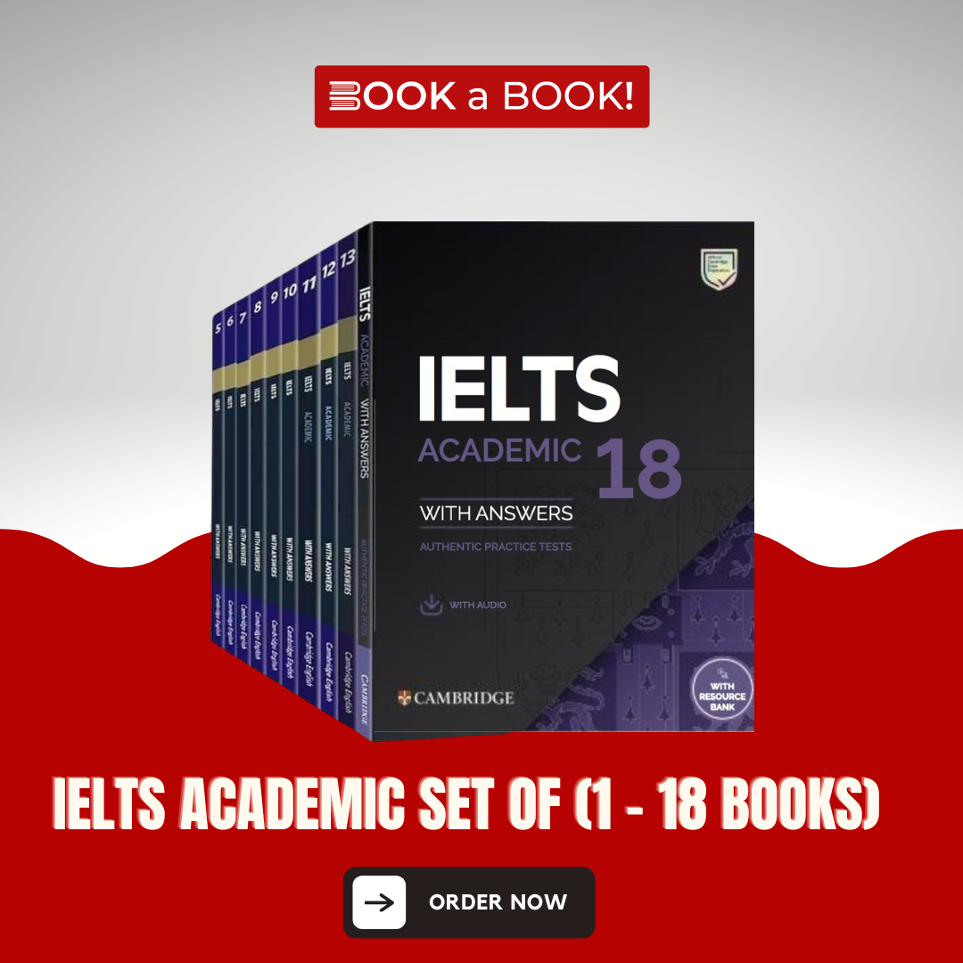 IELTS Academic Training Set (1 - 18 Books) with Audio Files – Book A ...