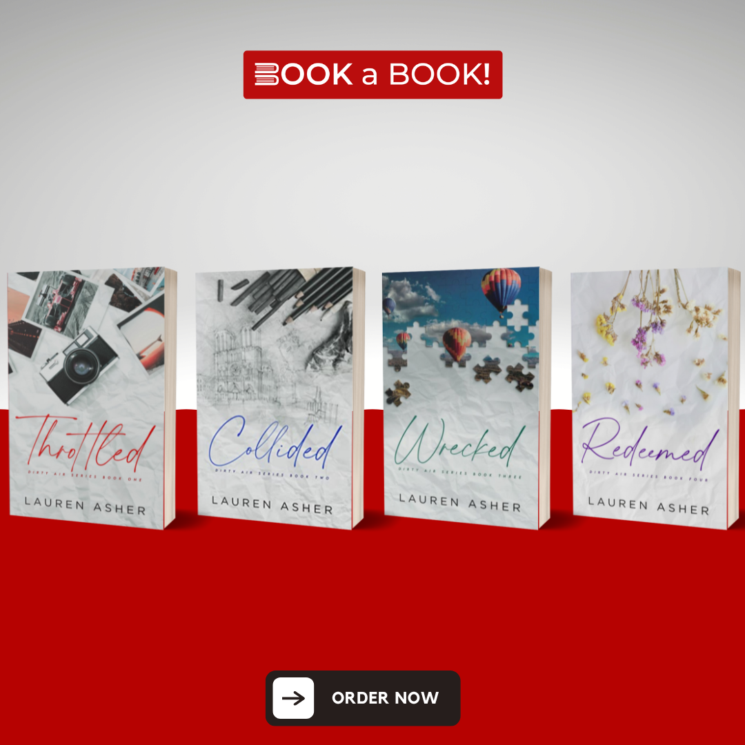 Throttled, Collided, Wrecked, Redeemed by Lauren Asher (4 Books Set)